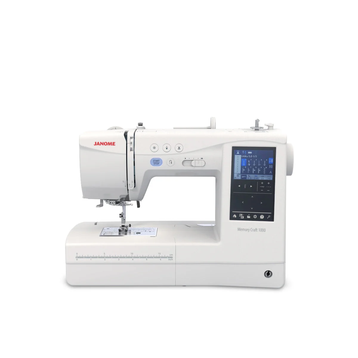 Janome Decor Monogram 7200 symaskin - Klar, ferdig - sy!